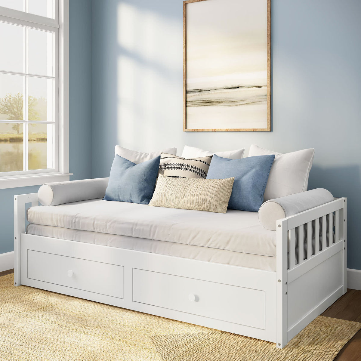 Adult Daybeds: Strong, Solid Wood for Lounging & Guests – Bunk Beds for ...